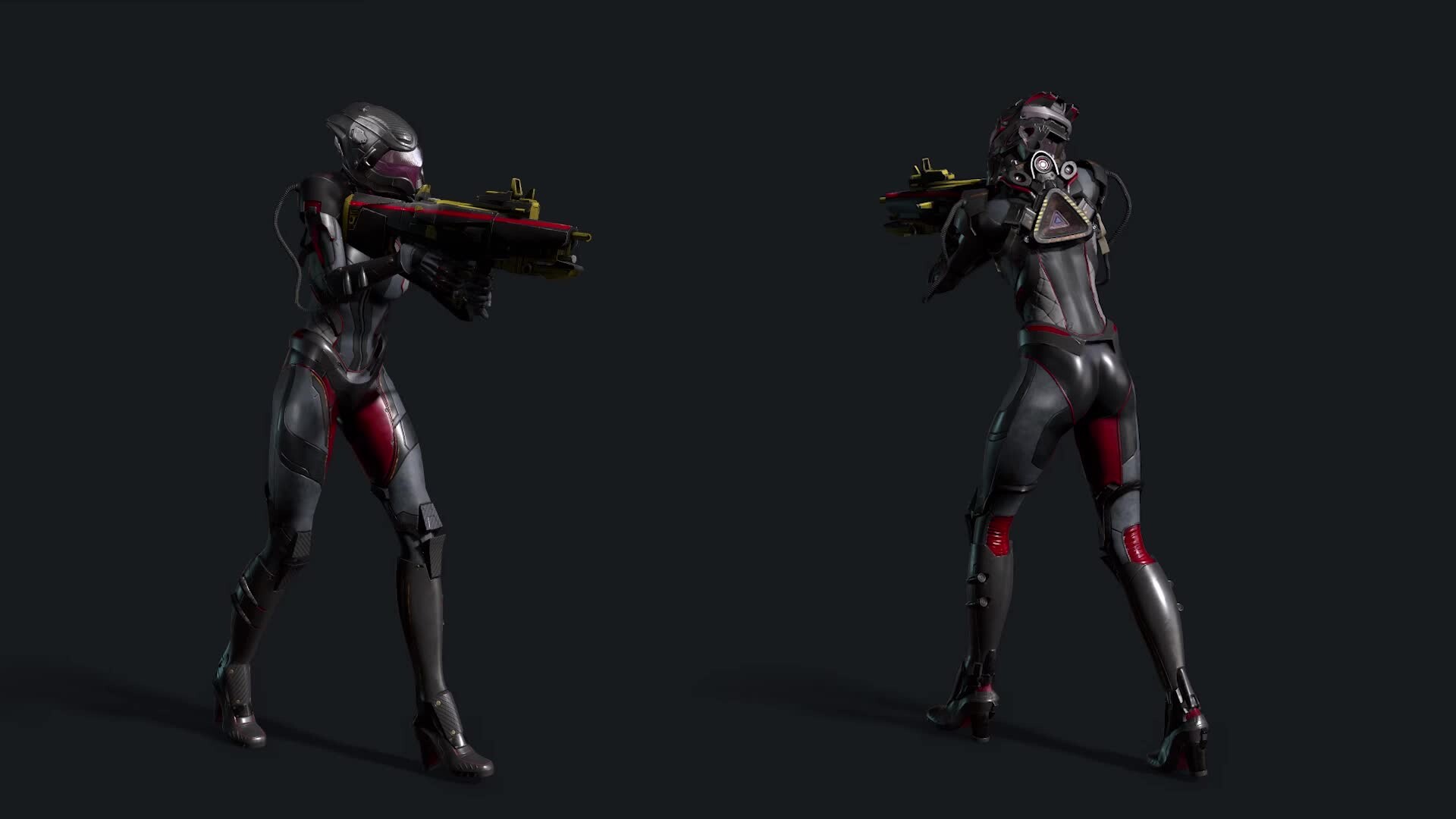 ArtStation - walk&run with rifle animation