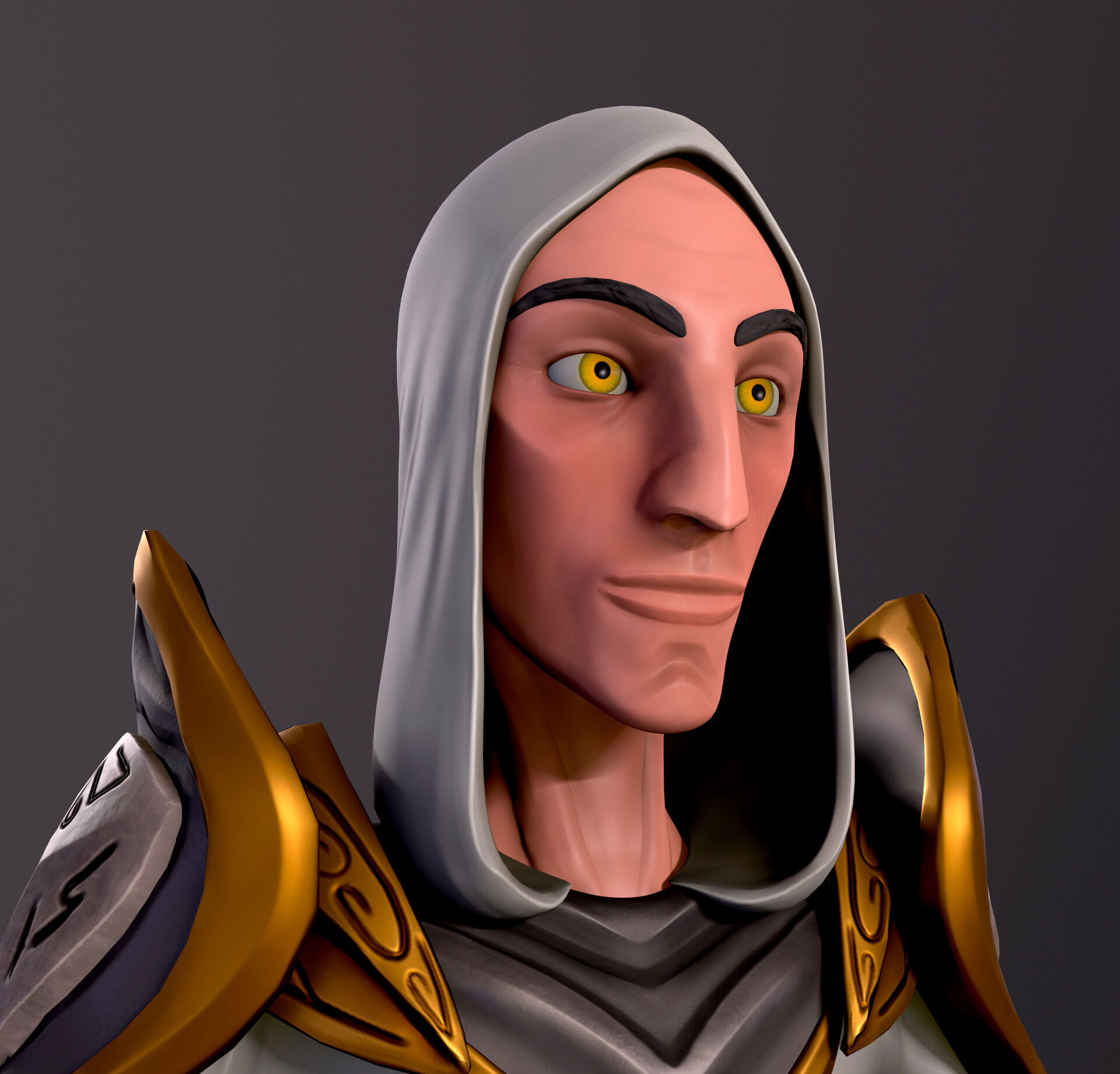 ArtStation - Stylized character | Rune priest