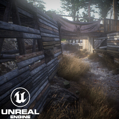 ArtStation - Project Wraith - Woodfall