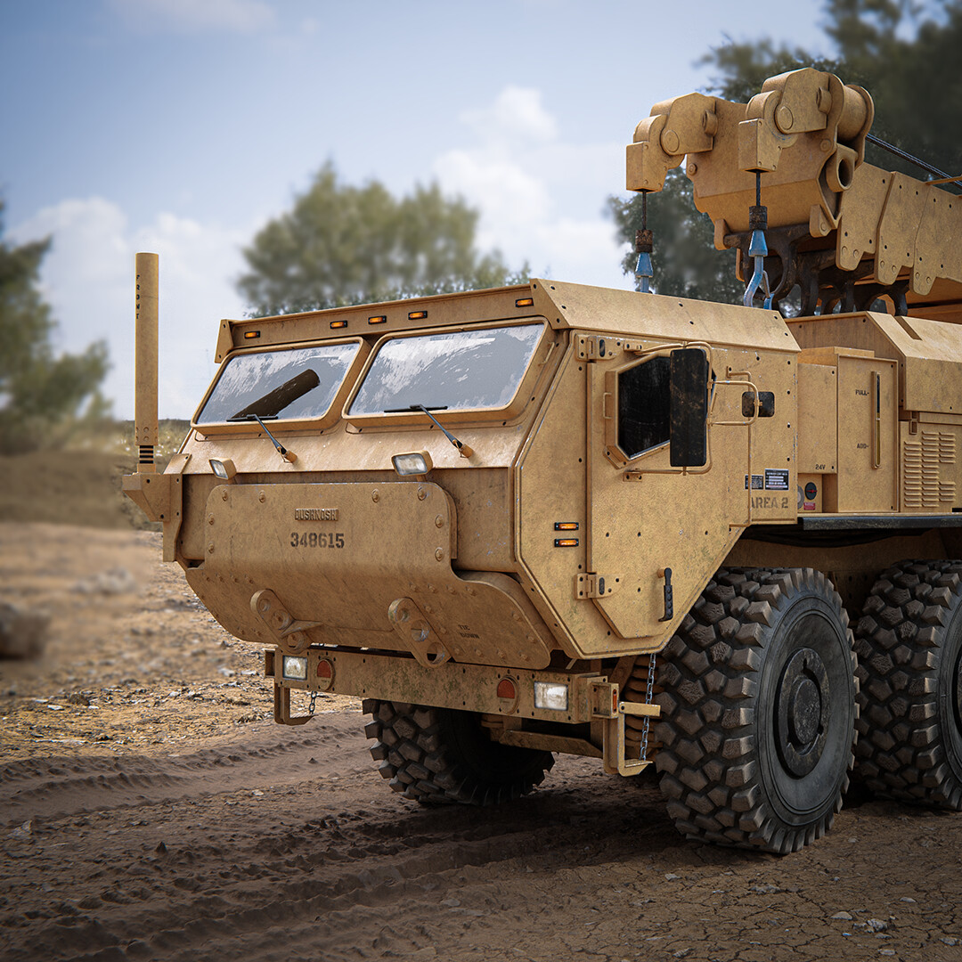 ArtStation - Oshkosh LVSR