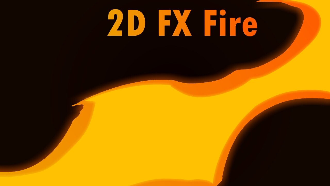 ArtStation - 2D FX Fire