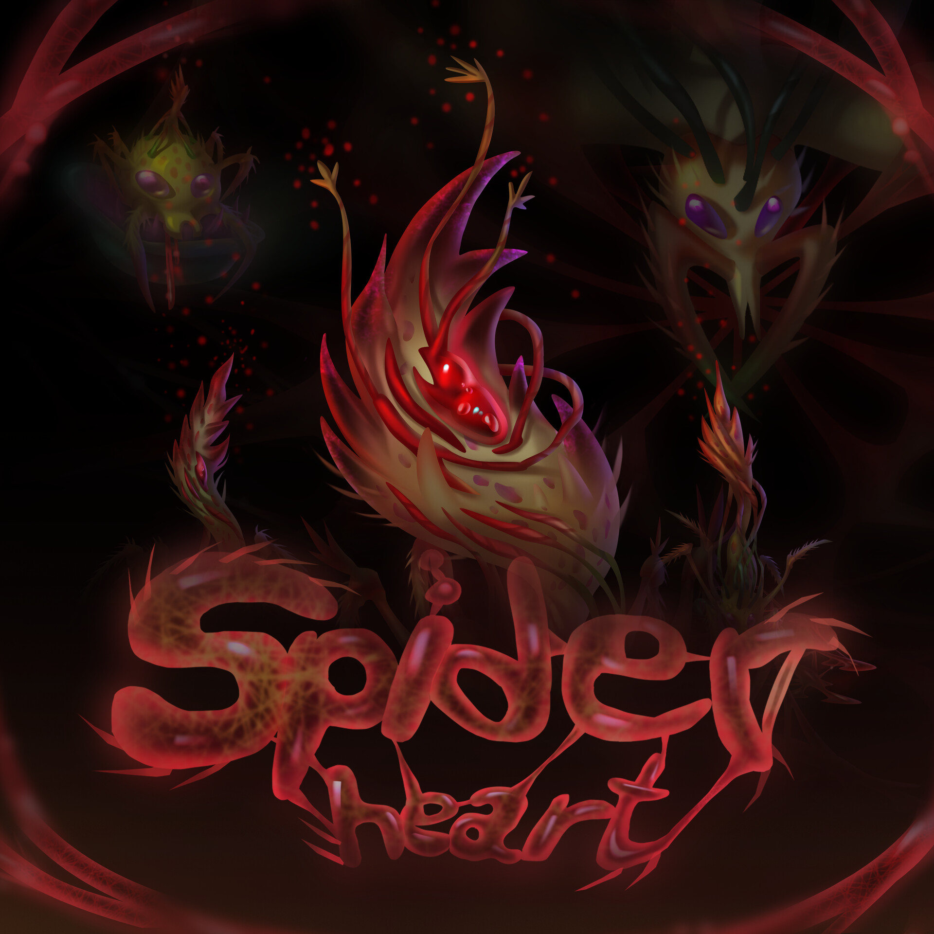 ArtStation - Spider heart