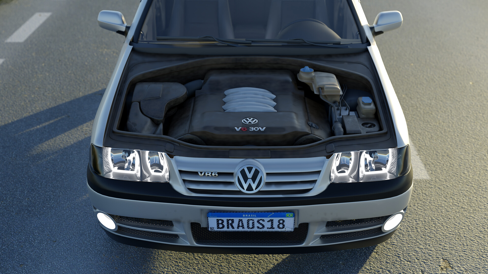 ArtStation - VR6 vw Parati