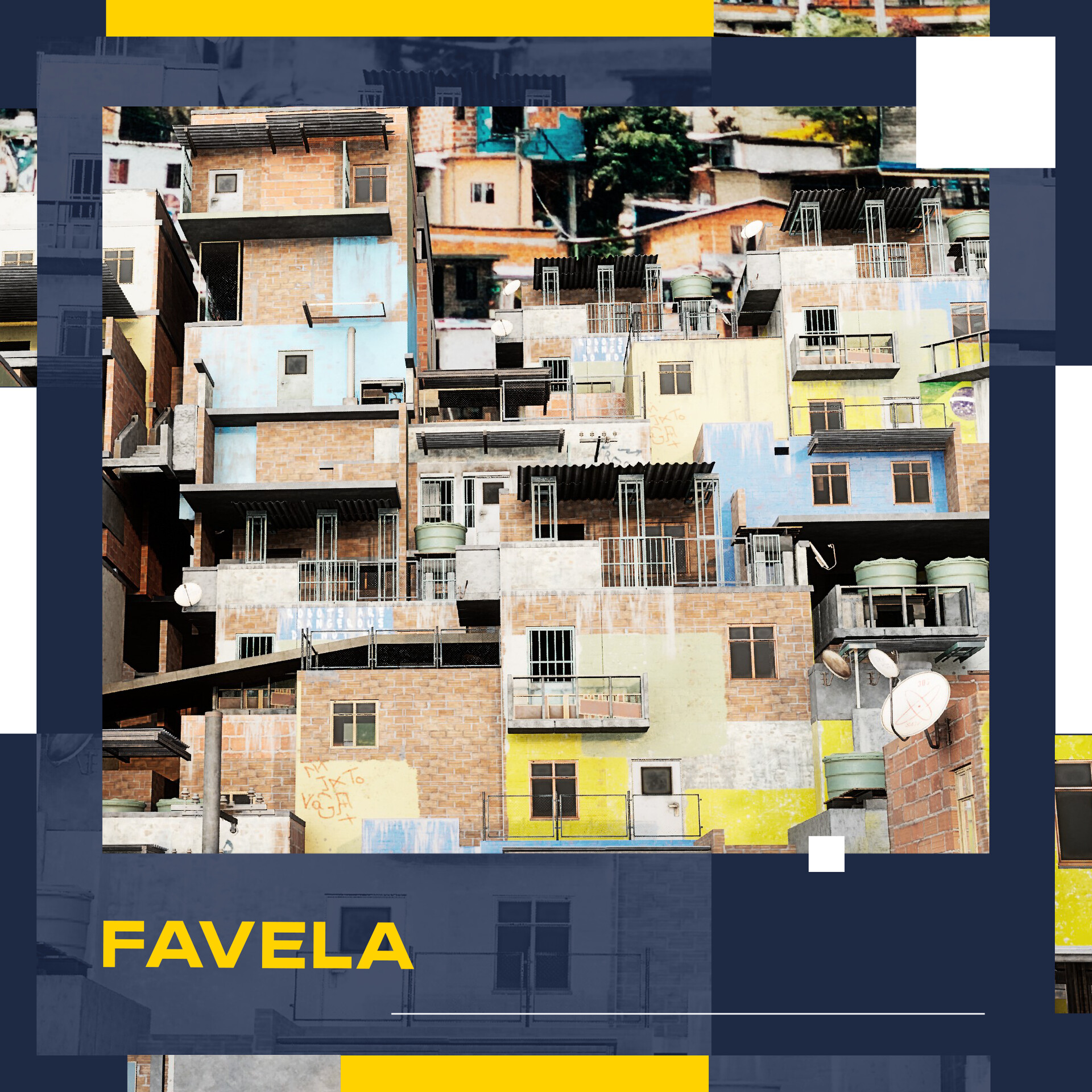 ArtStation - UE5 - Rio de Janeiro FAVELA