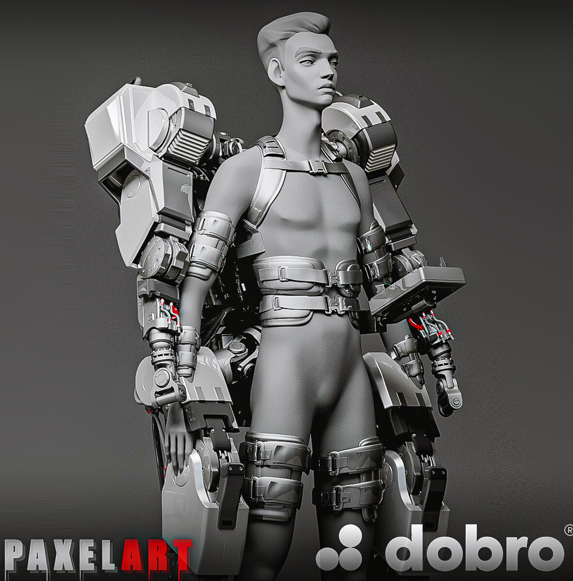 ArtStation - Exosuit for DOBRO