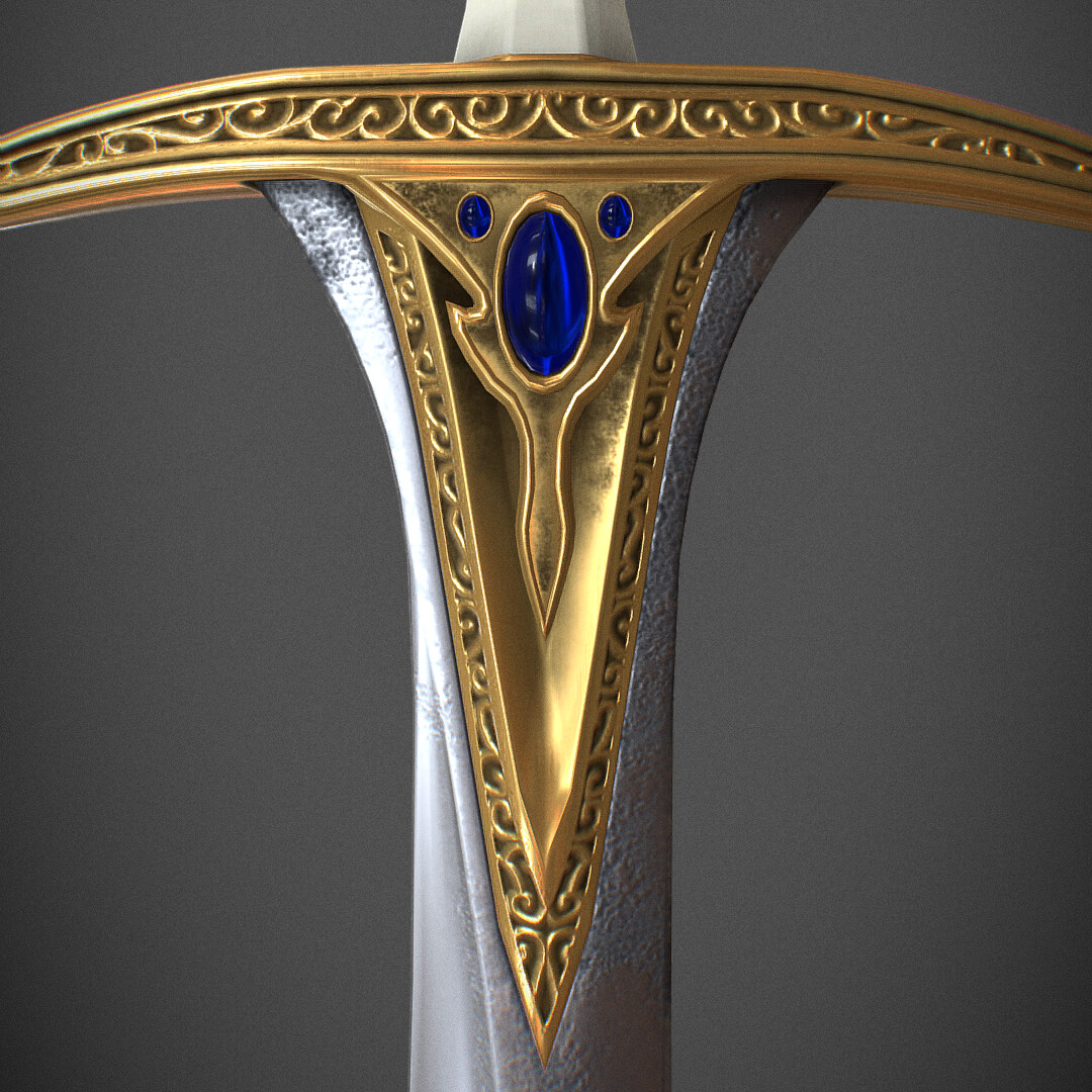 ArtStation - Royal Sword (Videogame Art)