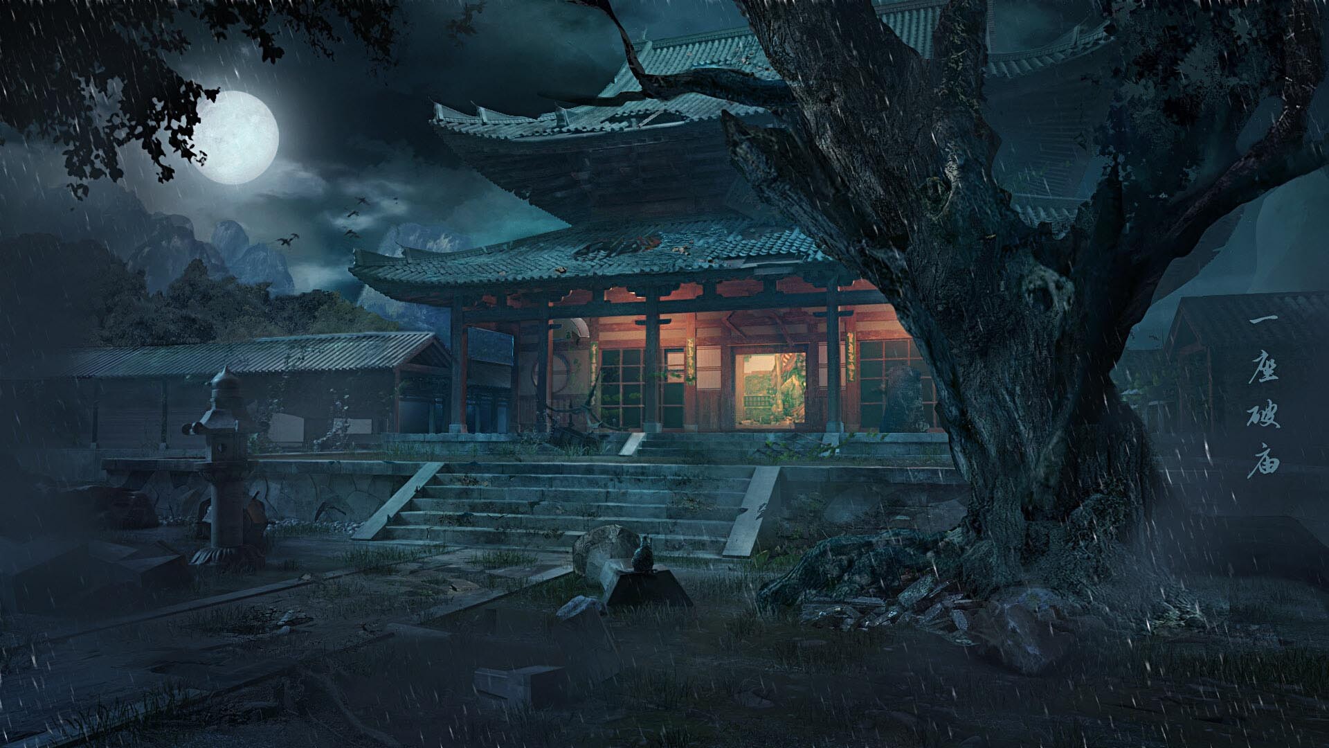 ArtStation - Ruined temple