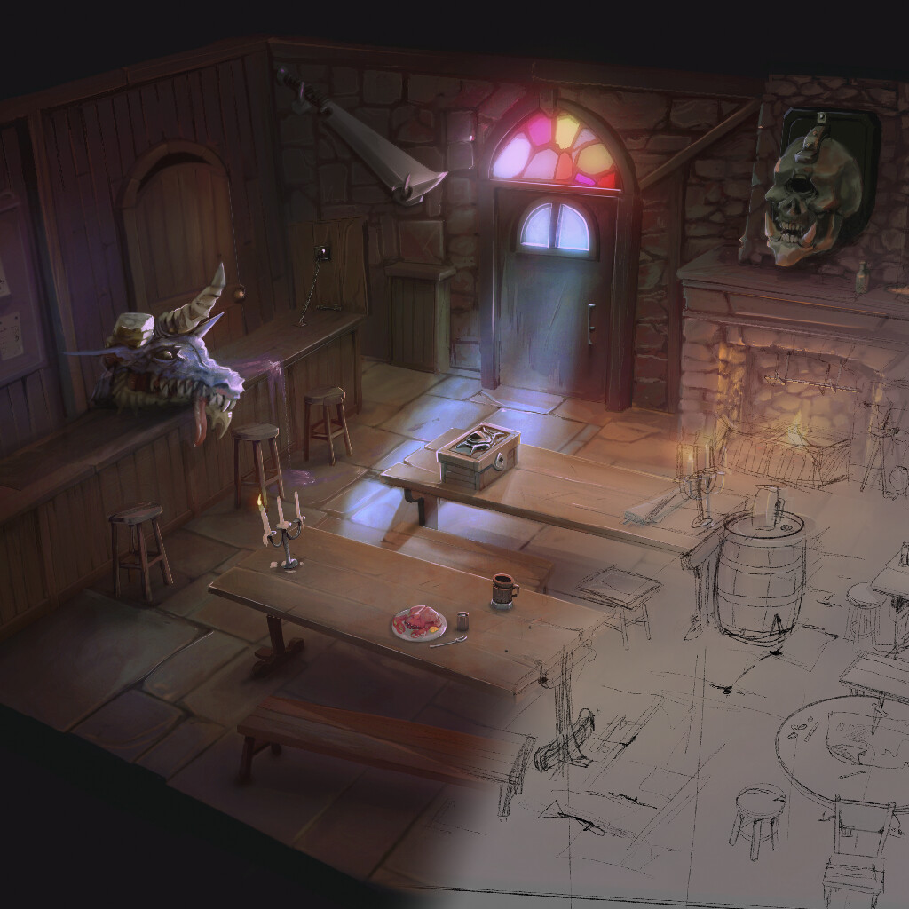 ArtStation - The hunter's Guild