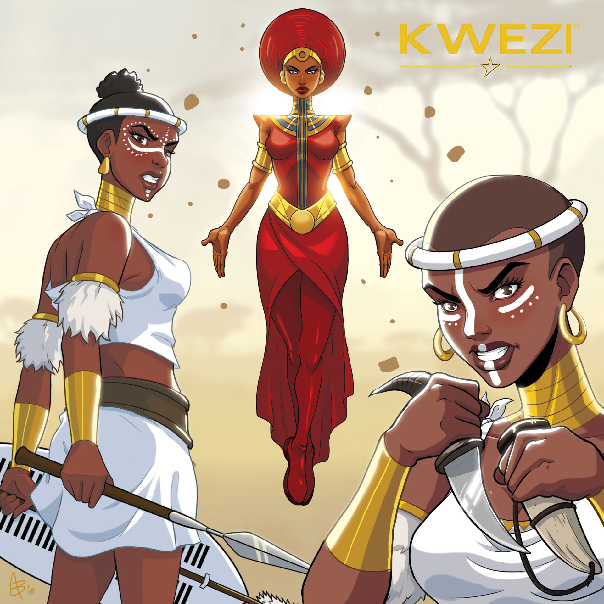ArtStation - Azania - Kwezi Concept Art