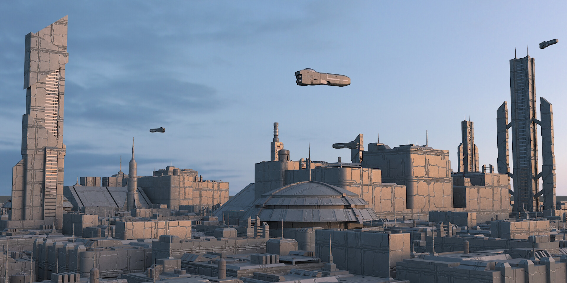 ArtStation - Sci-Fi City