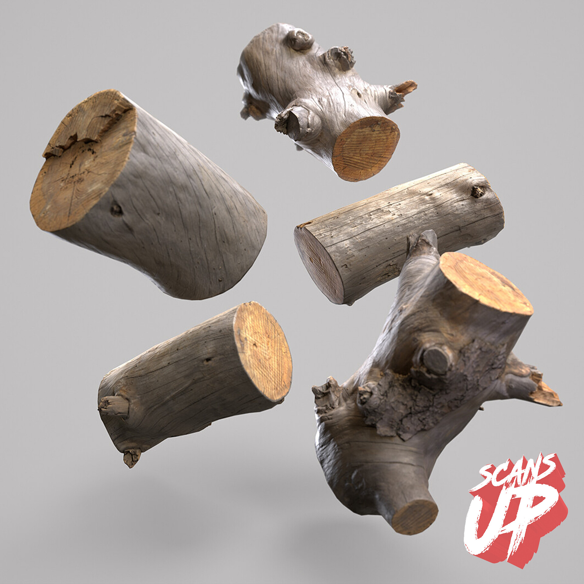 ArtStation - ScansUp: Silver Logs