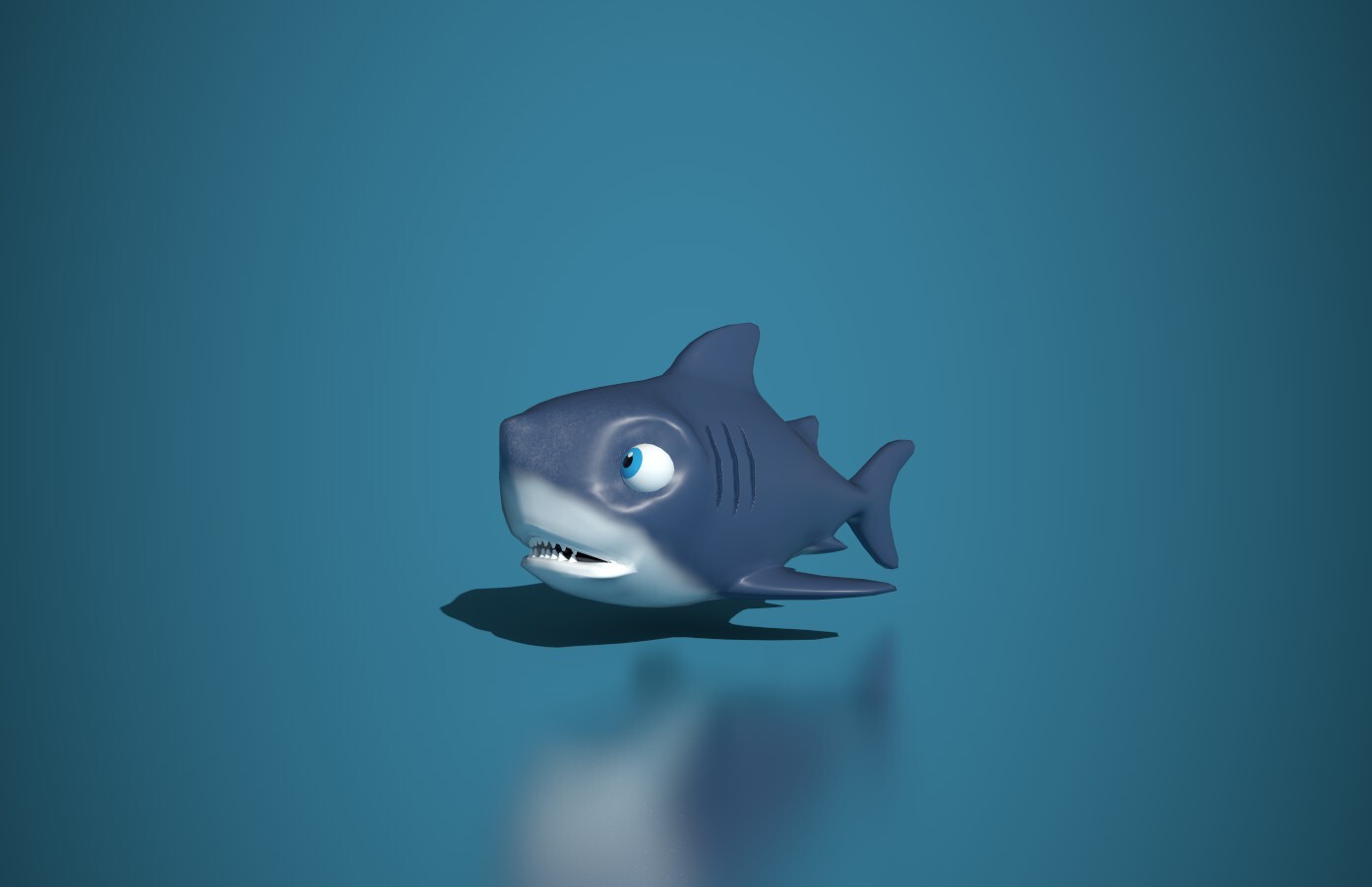 ArtStation - Low poly shark