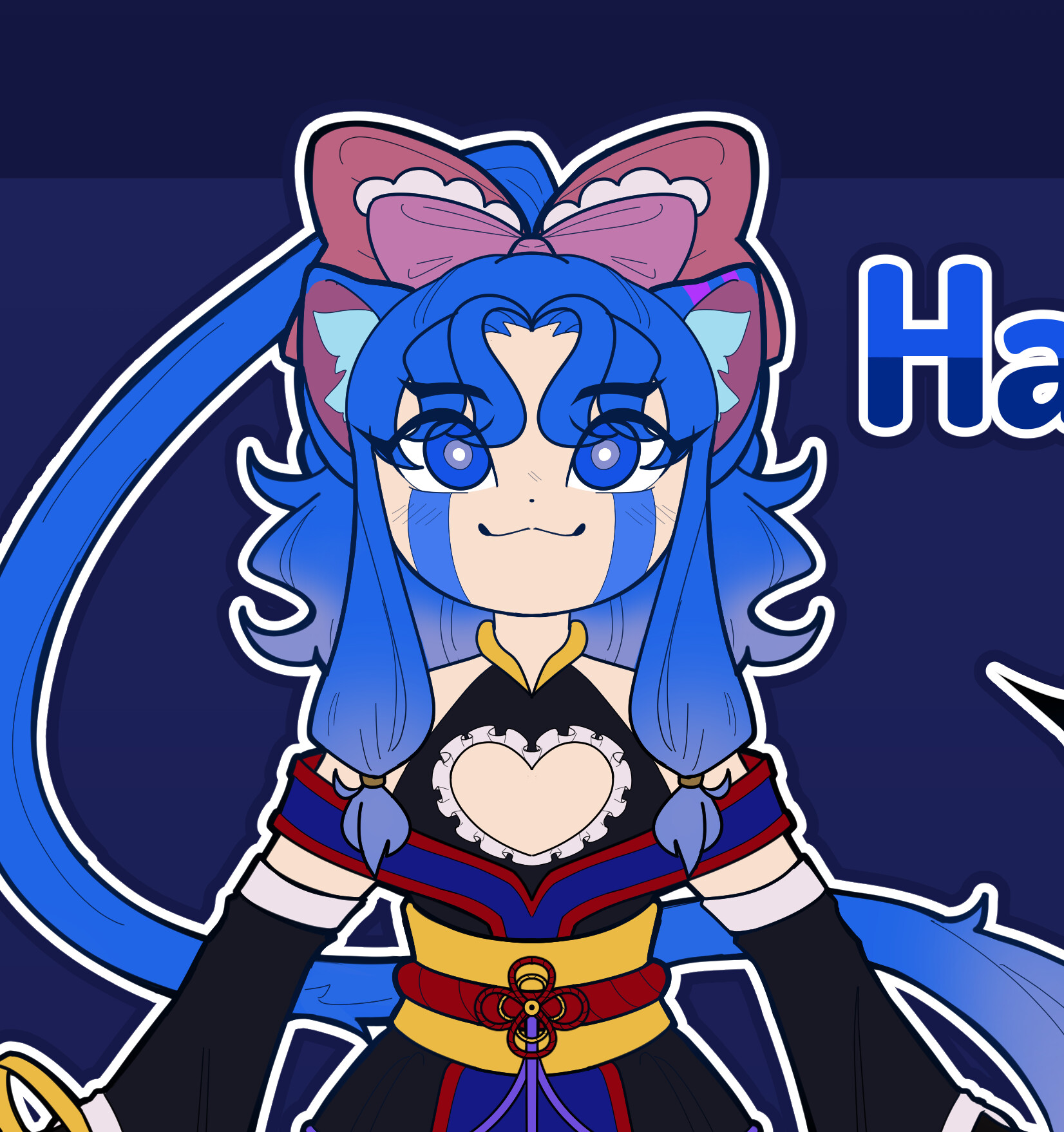 ArtStation - Hard Momo Reference Sheet