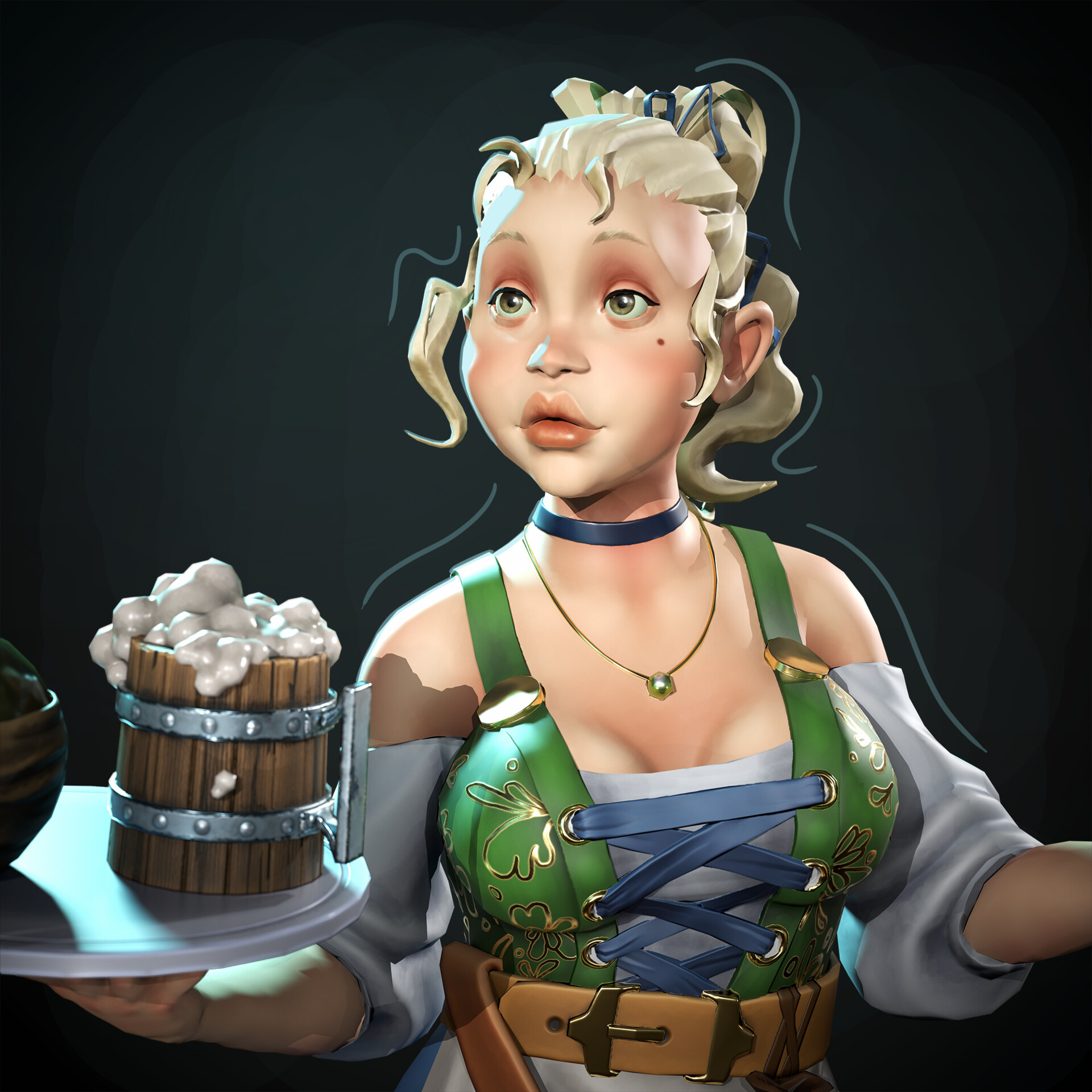 ArtStation - Waitress