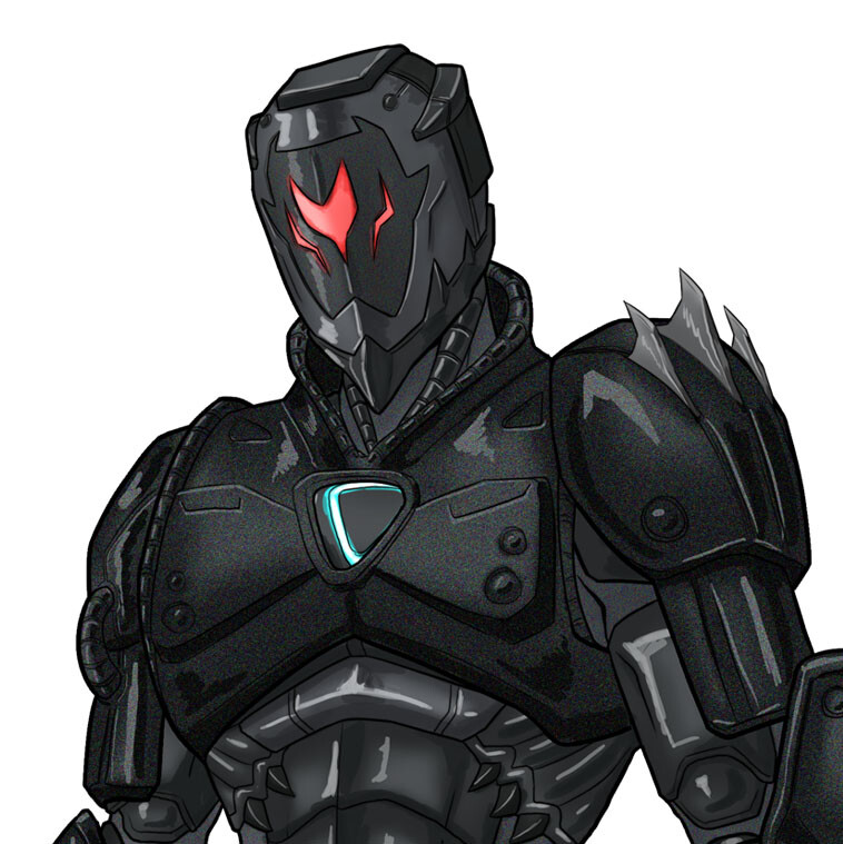ArtStation - Character Concept Design: Cyborg Warrior (Sci-Fi)