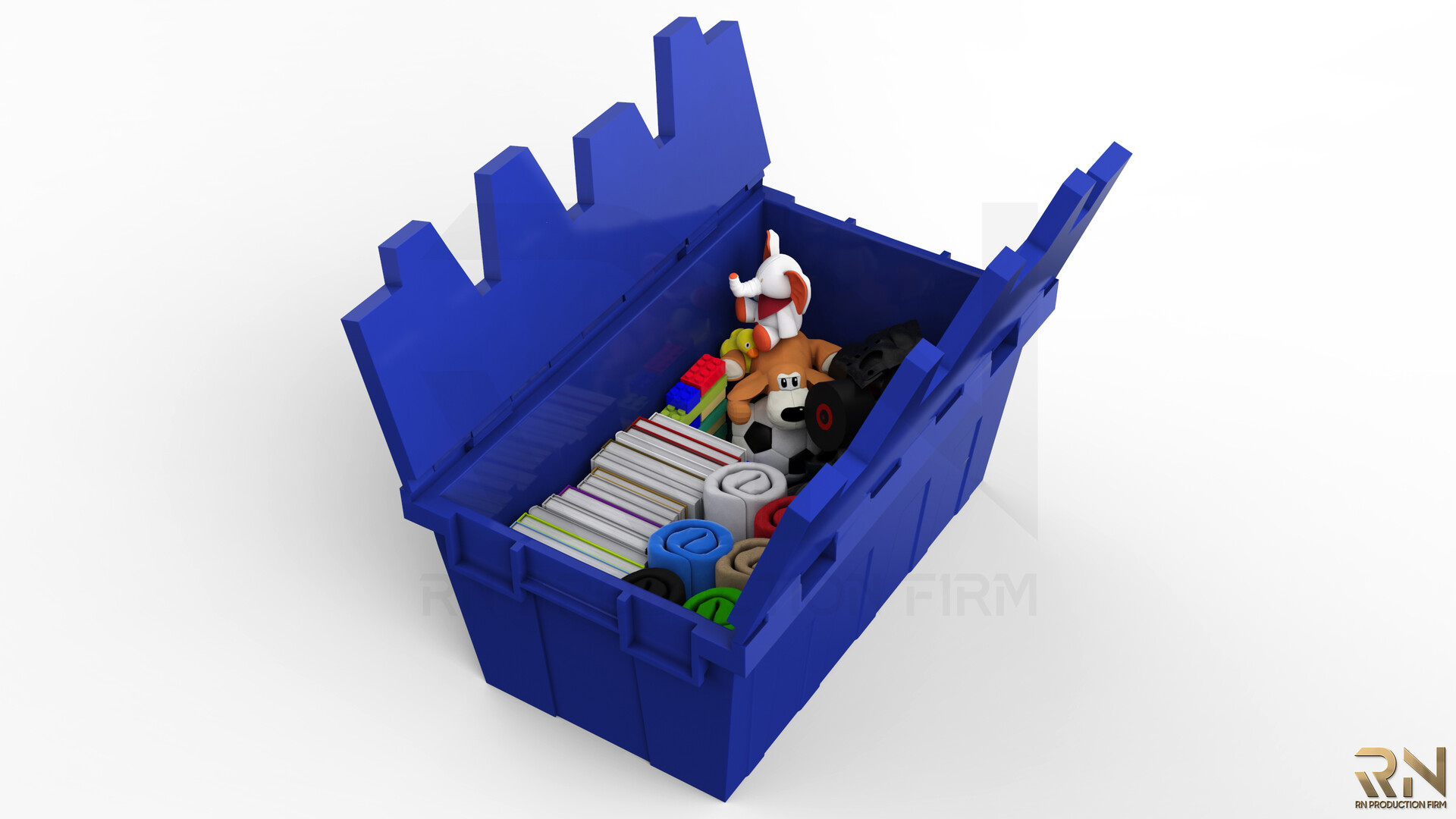 ArtStation - 3D "Toy Container" Project