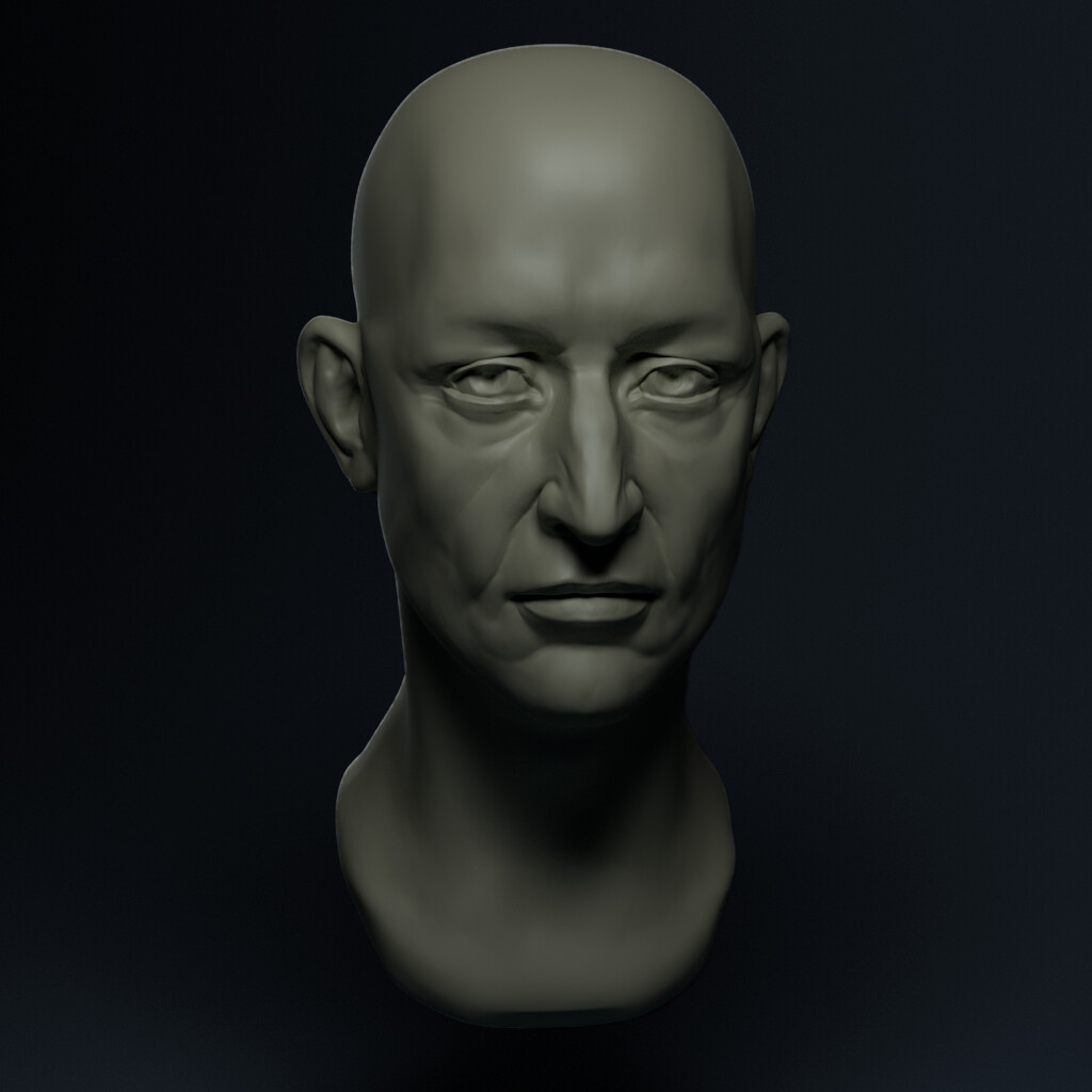 ArtStation - Head from Cube