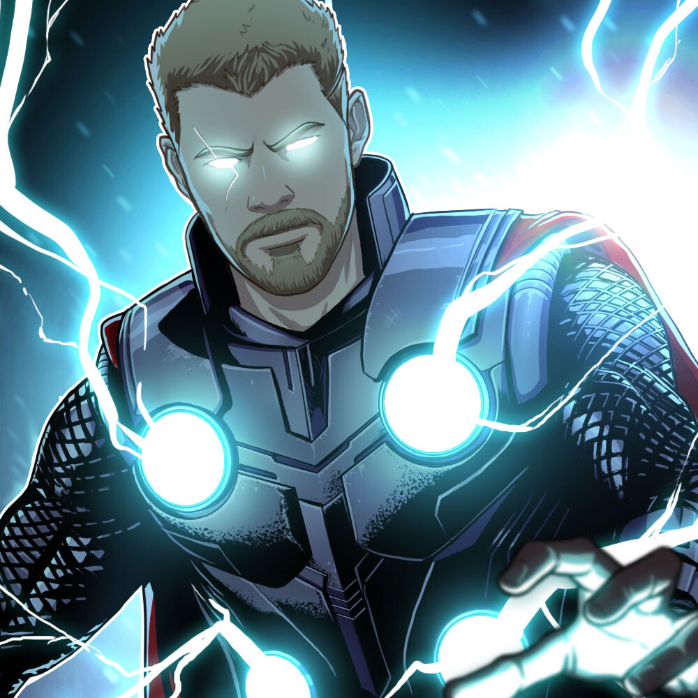 ArtStation - Thor - MCU - Fan Art