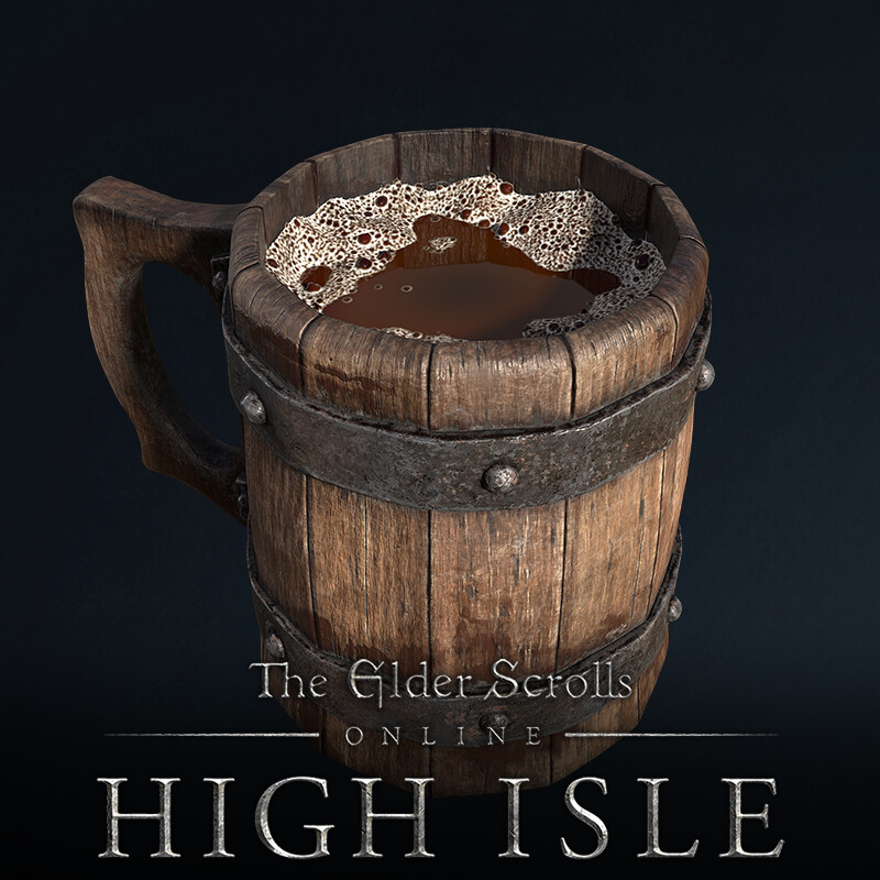 ArtStation - Tales of Tribute Beer Mug