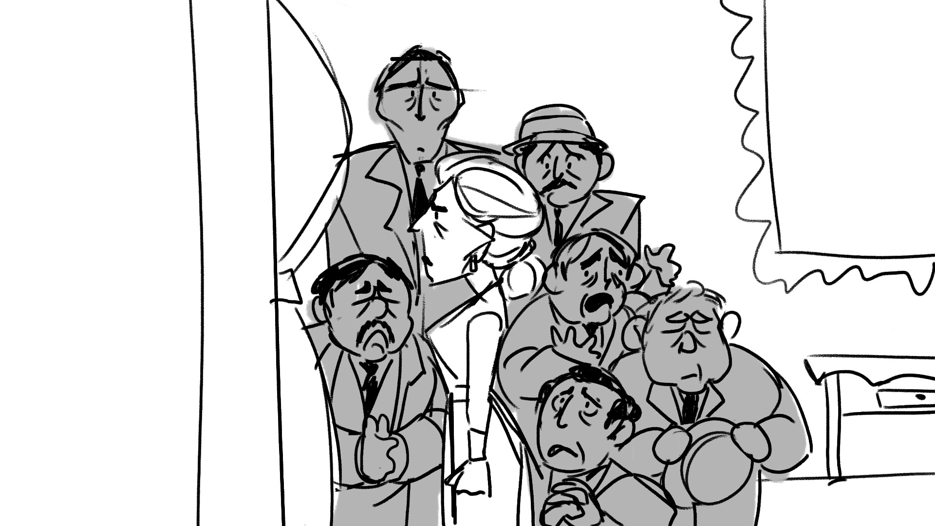 Alison E. Pari Pinto - RANDOM STORYBOARD SCENES