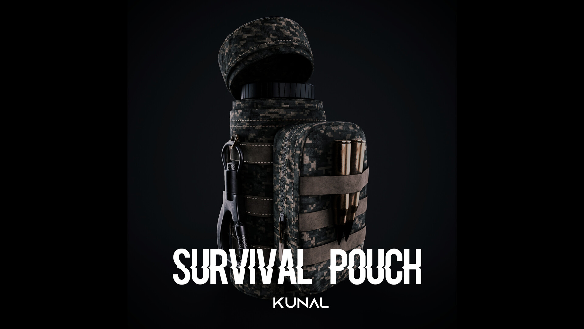 ArtStation - Survival Pouch