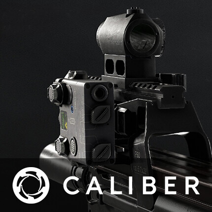 ArtStation - Caliber - RAID - FN P90 Submachine Gun