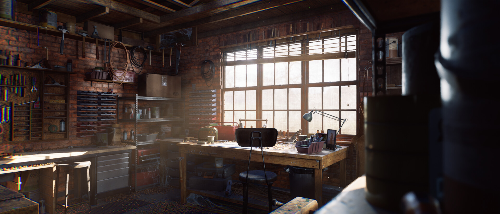 ArtStation - 《Carpenters Workshop》 UE5 Relight