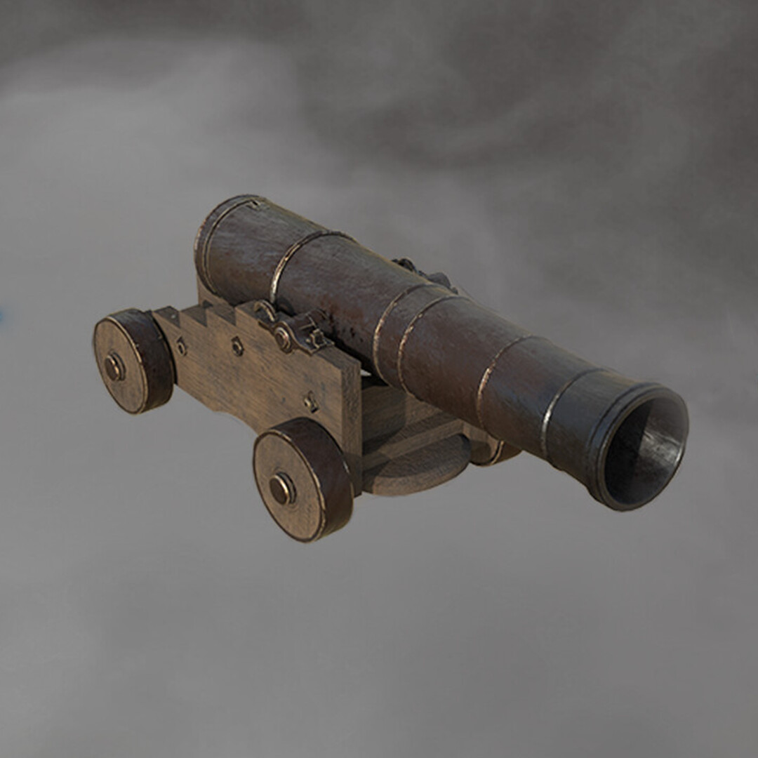 ArtStation - Asset medieval guns