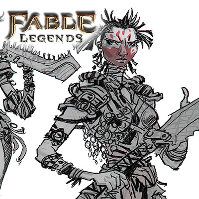 ArtStation - Fable Legends - 'Blood Warrior' character design