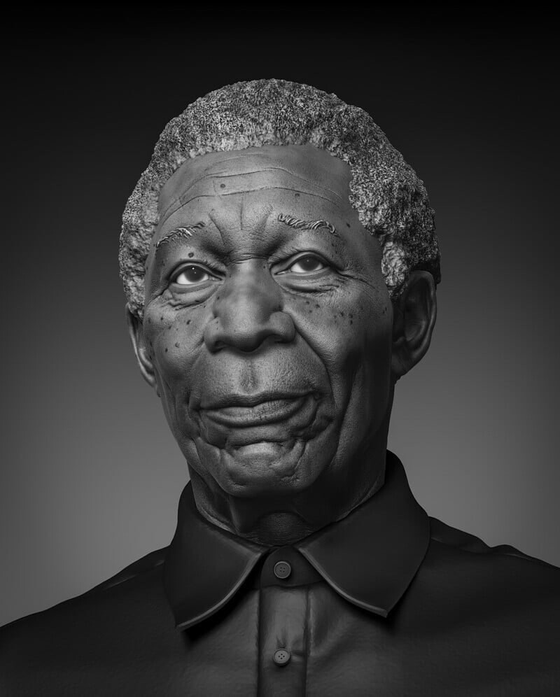 ArtStation - Morgan Freeman