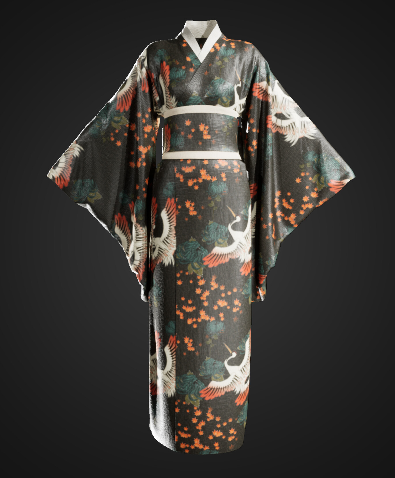 ArtStation - Animated Kimono Materials
