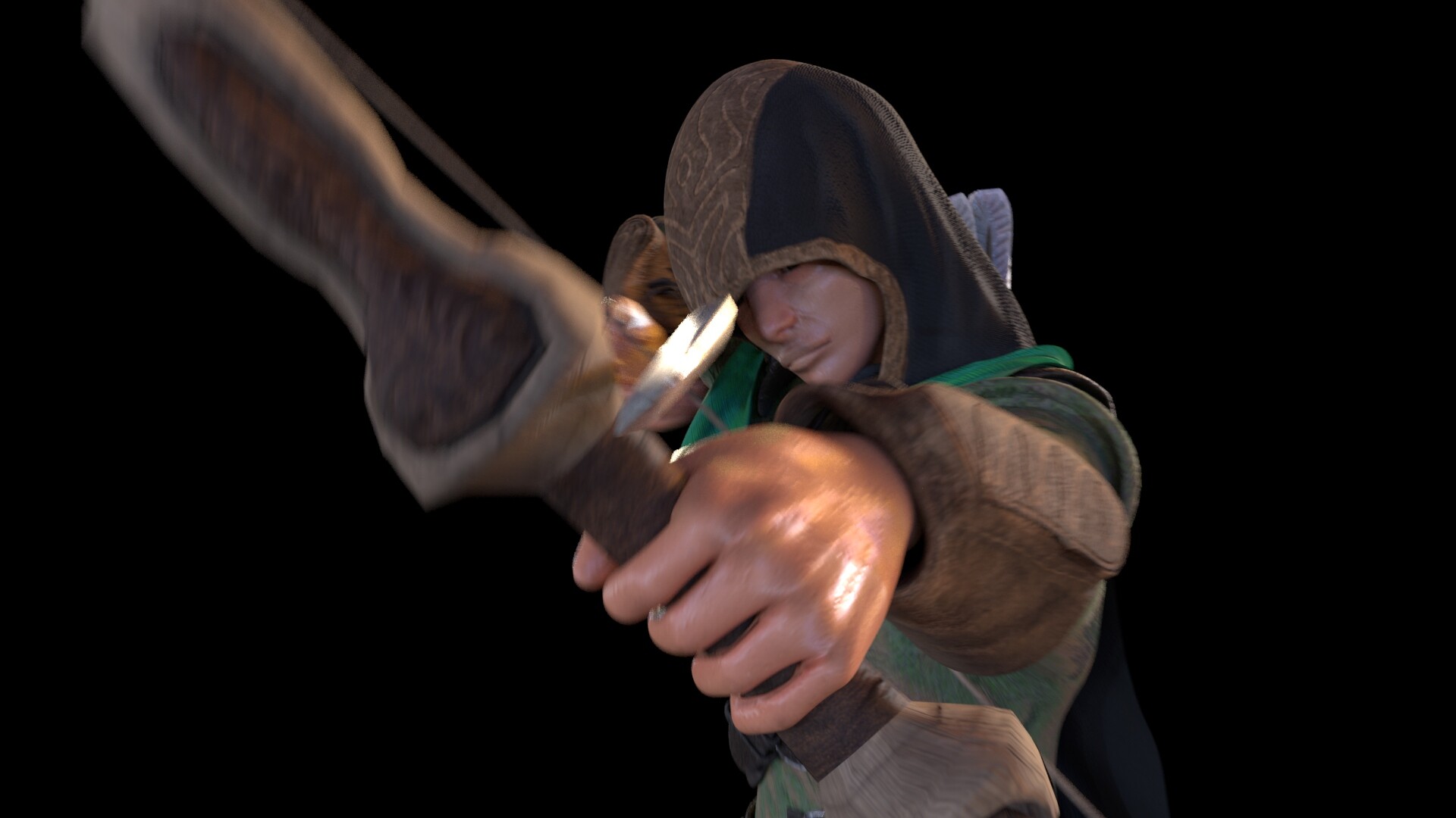 ArtStation - Green Archer Mascot for La Salle Green Hills Batch 98