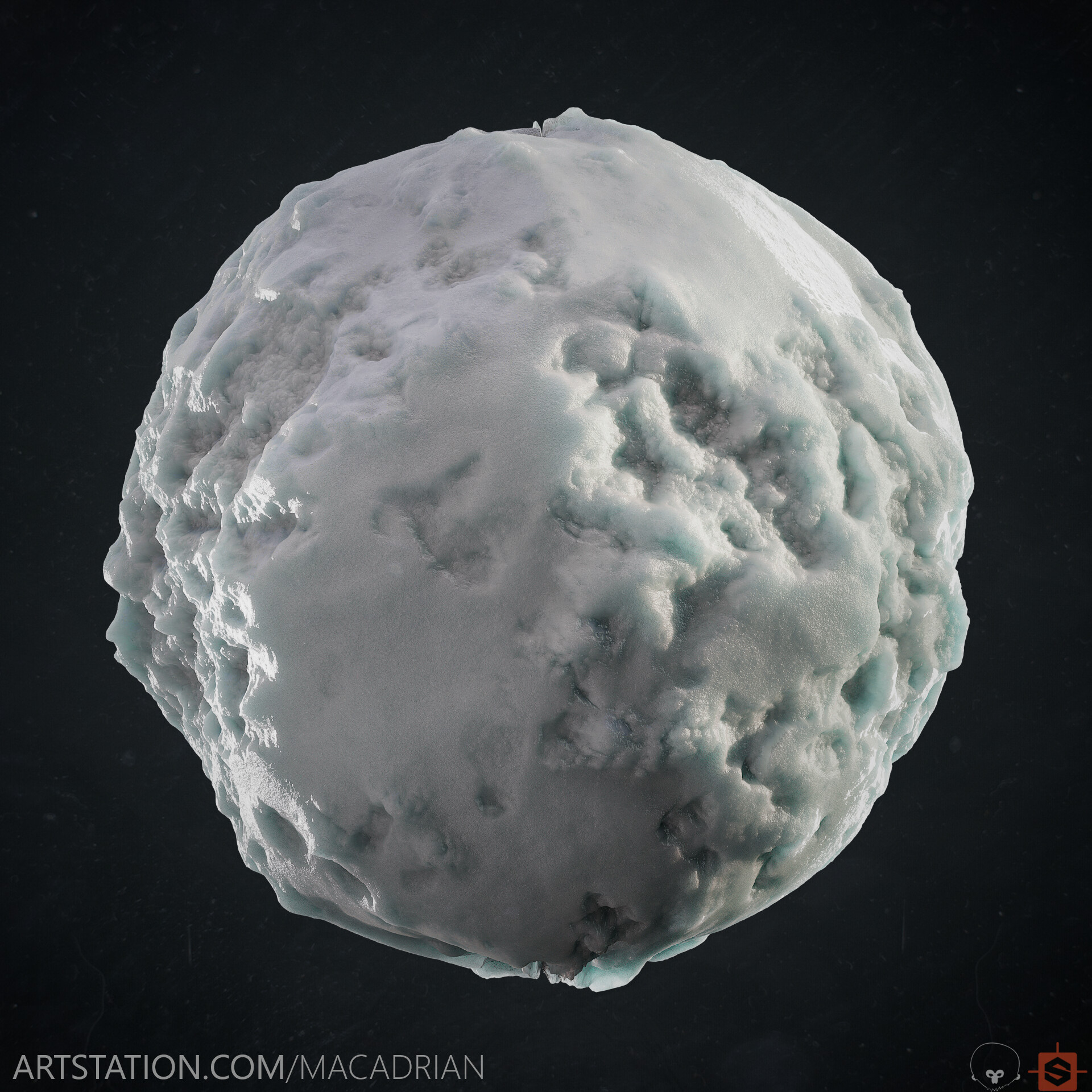 ArtStation - Master Final P - Snow material / Shader