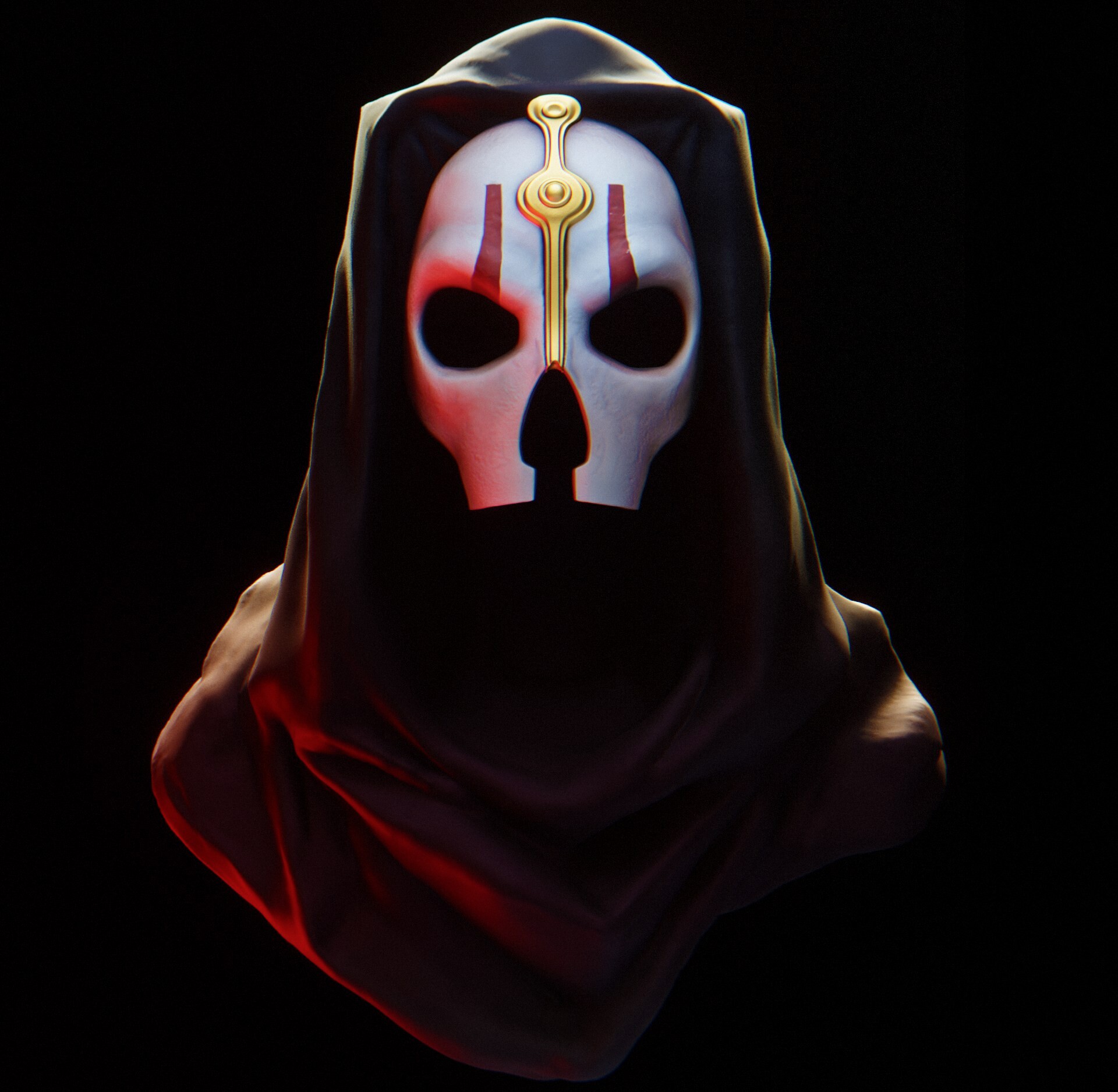 ArtStation - Darth Nihilus Bust Sculpt