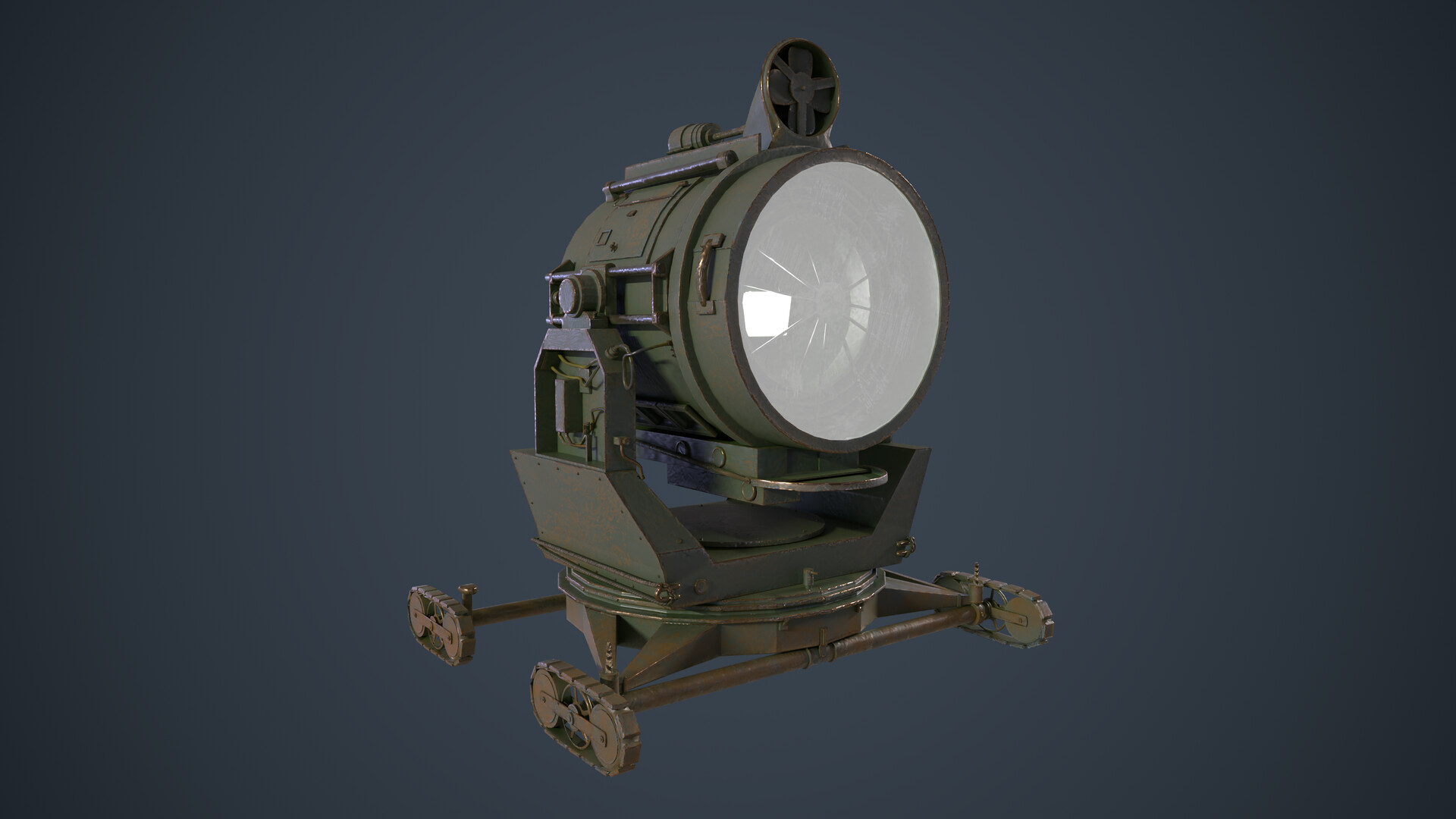 ArtStation - Military Search Light
