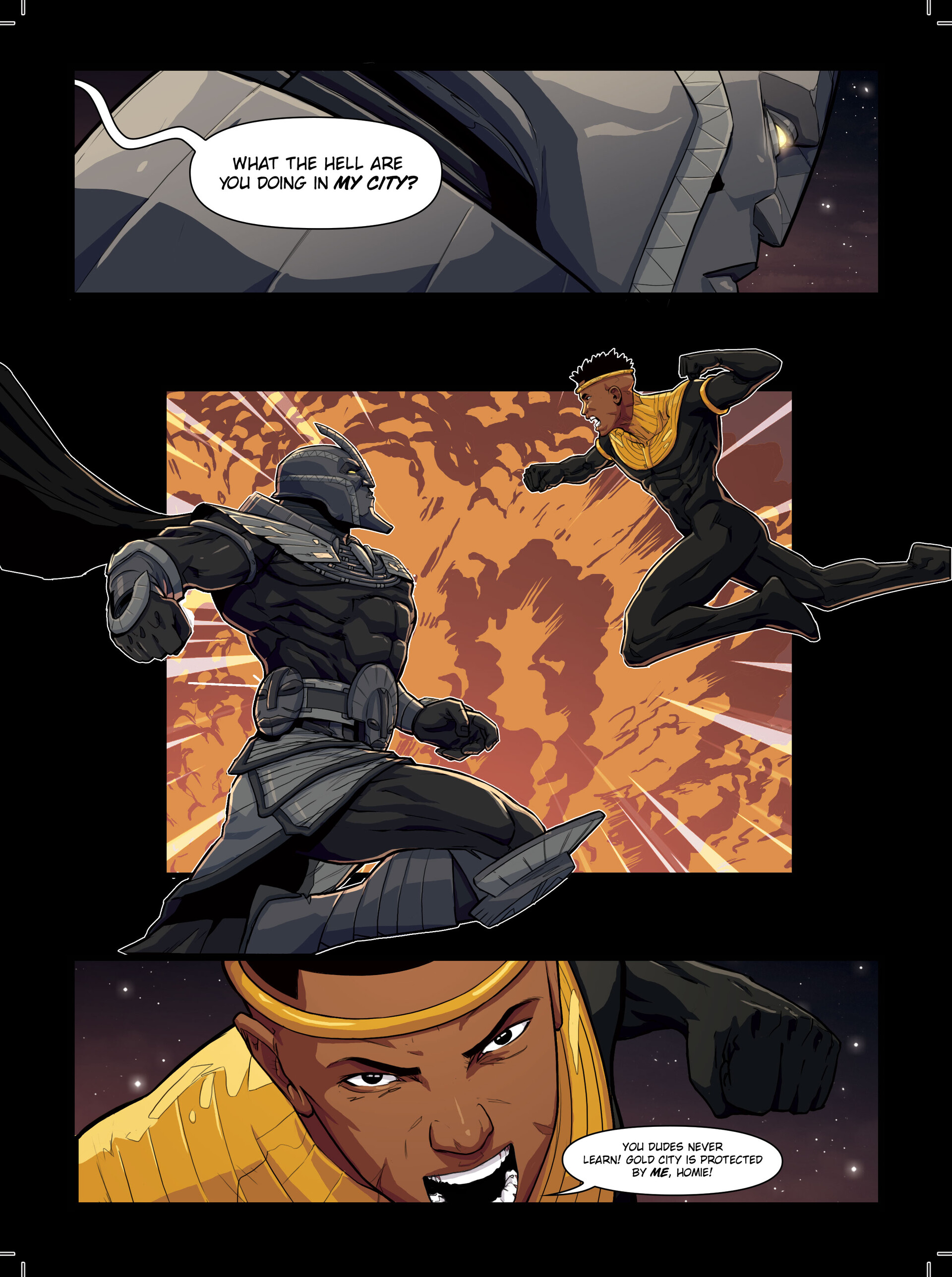 ArtStation - Kwezi Comic Book Pages