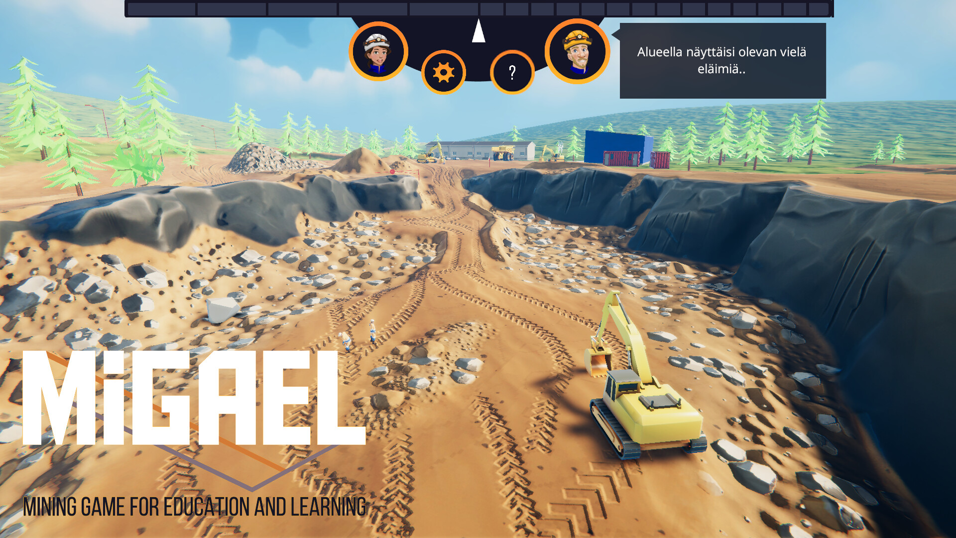 ArtStation - Migael - MINING GAME FOR EDUCATION AND LEARNING