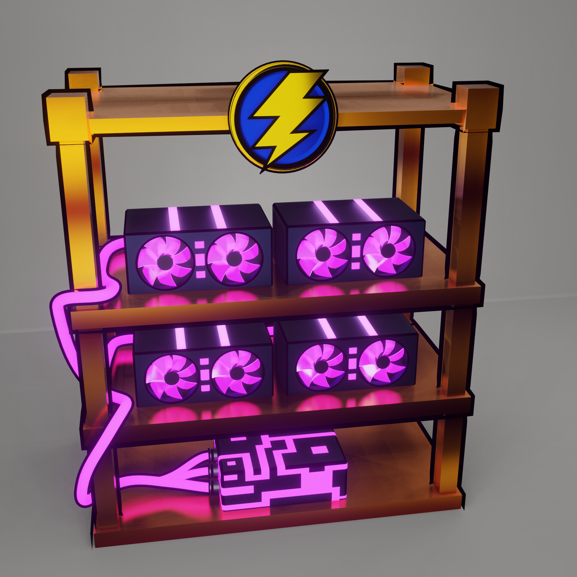 Muzeen - Legendary Mining Rig Fan Art
