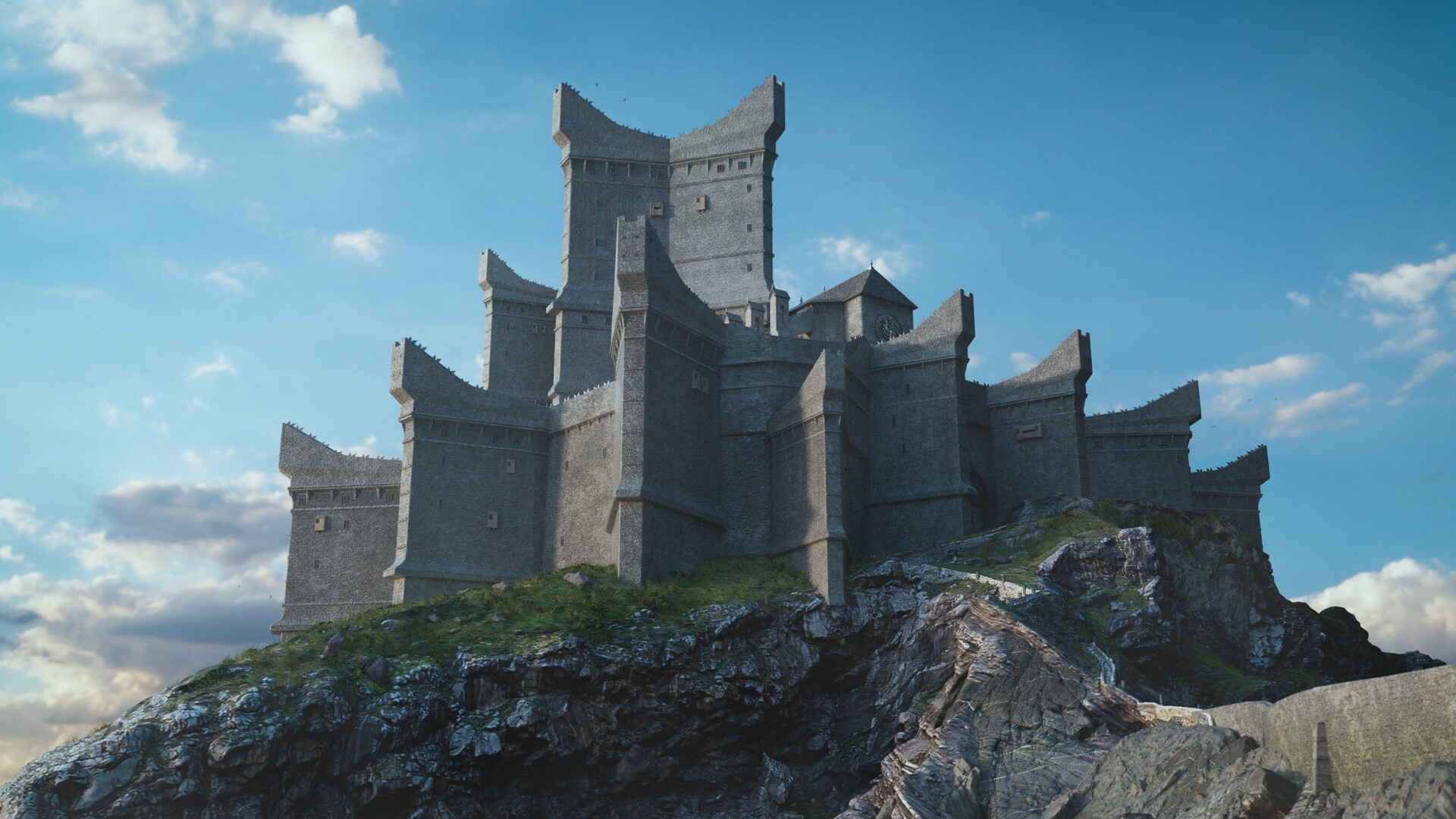 ArtStation - Dragonstone (Game Of Thrones)