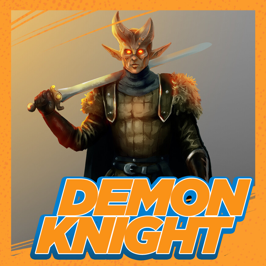 ArtStation - Demon Knight