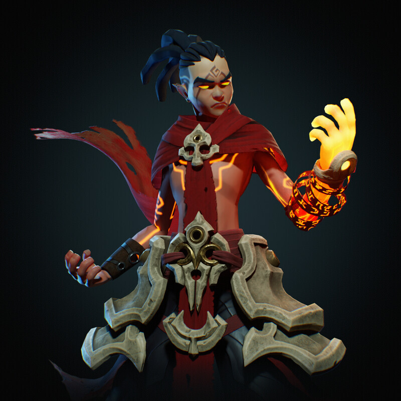 ArtStation - FireBoy Stylized Character