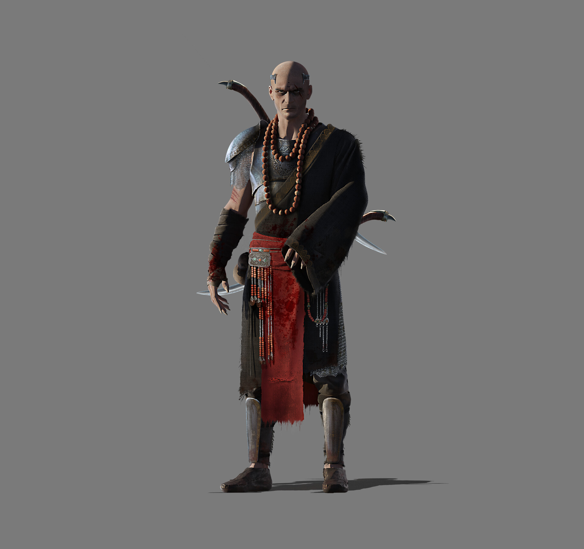 ArtStation - Battle monk