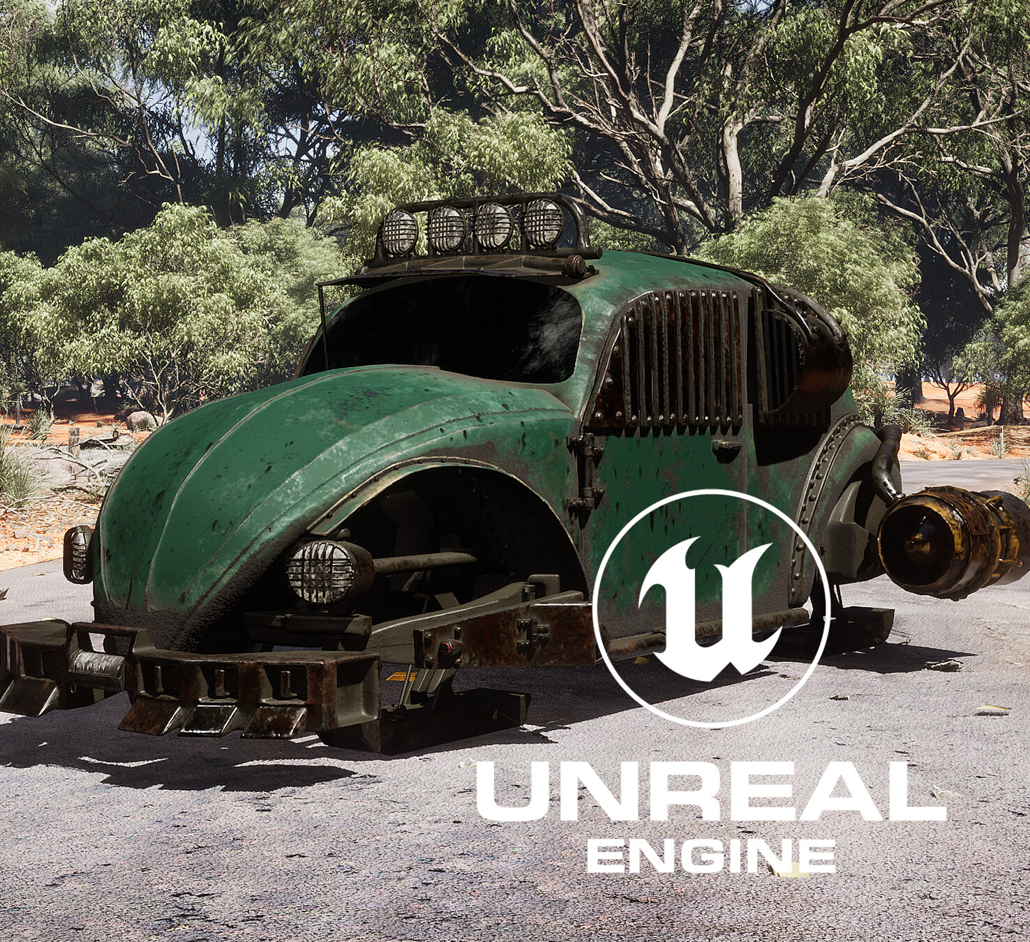 ArtStation - Unreal Engine 5: Jet Engines Beetle