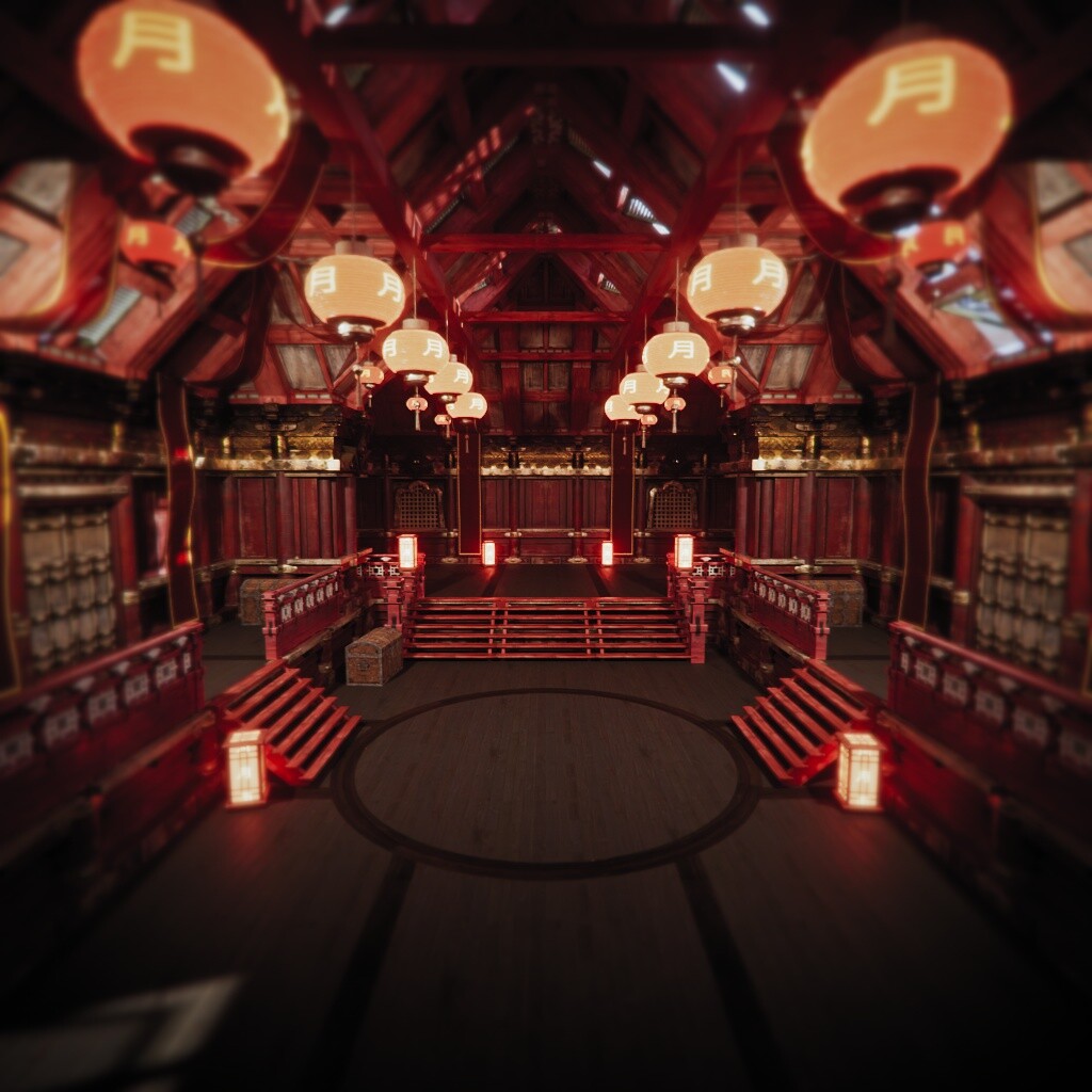 ArtStation - Asian Temple - Modular