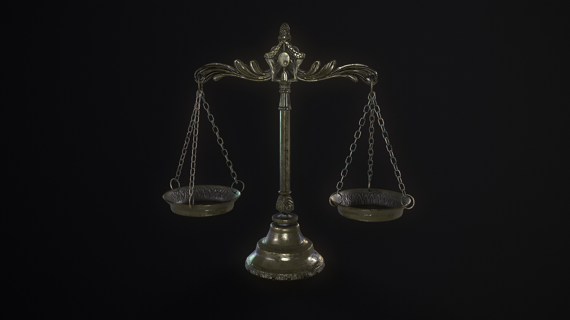 ArtStation - Antique Balance Scales