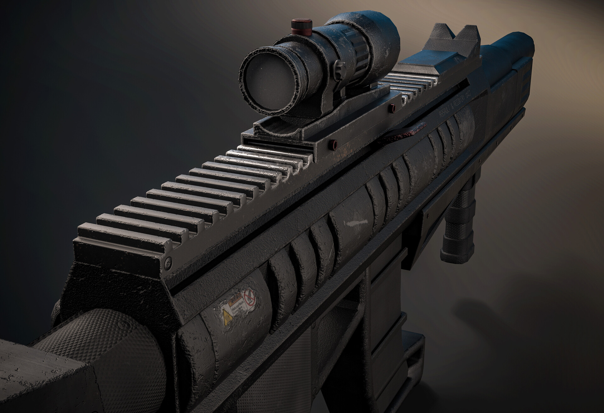 ArtStation - Tempest 19 Assault Rifle (Assault and Recovery Unit)