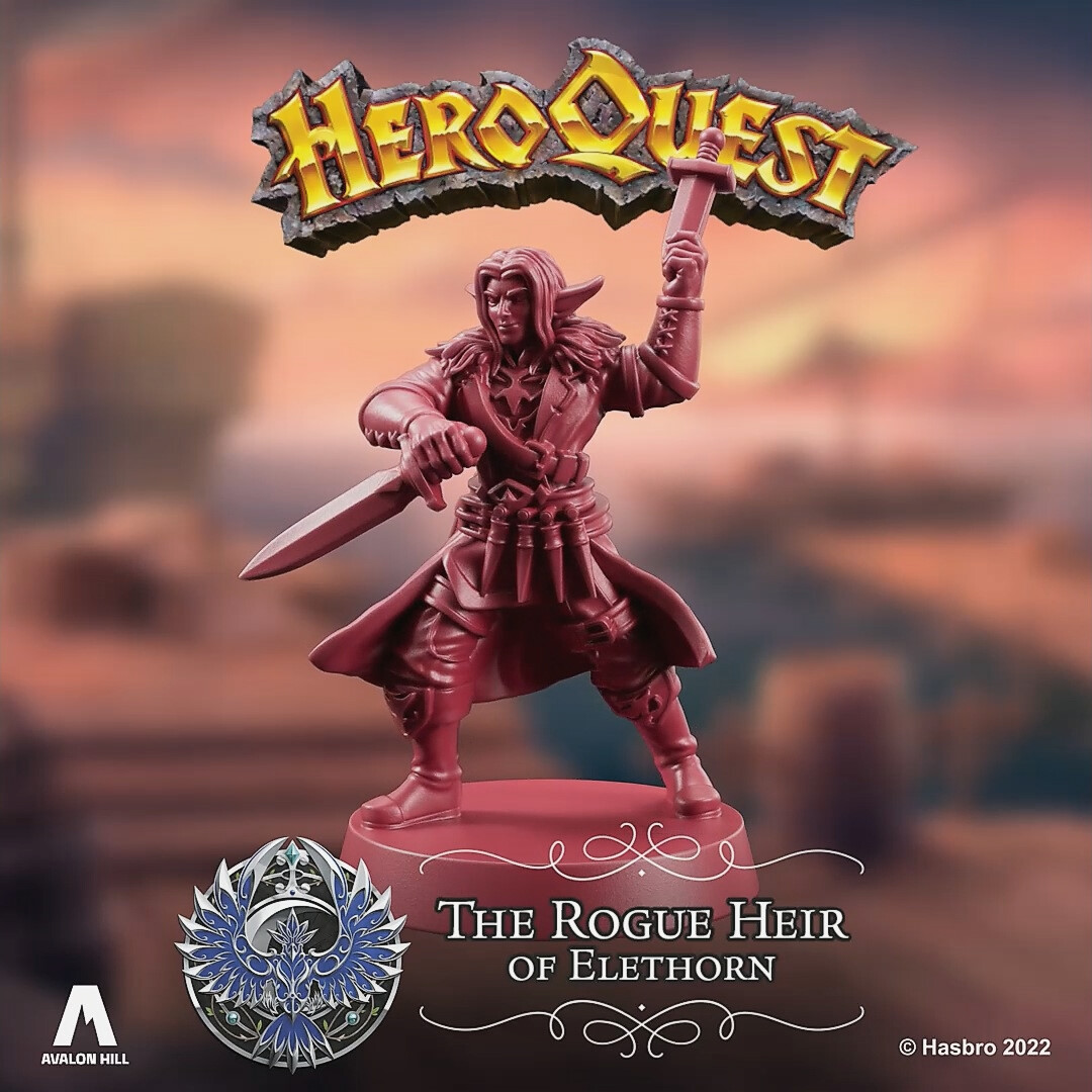 ArtStation - Elethorn Rogue Miniature