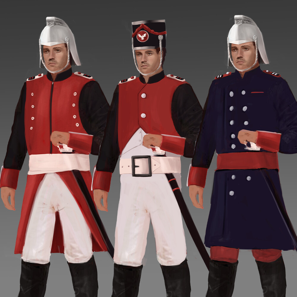 ArtStation - Le Blaze - Costume Design