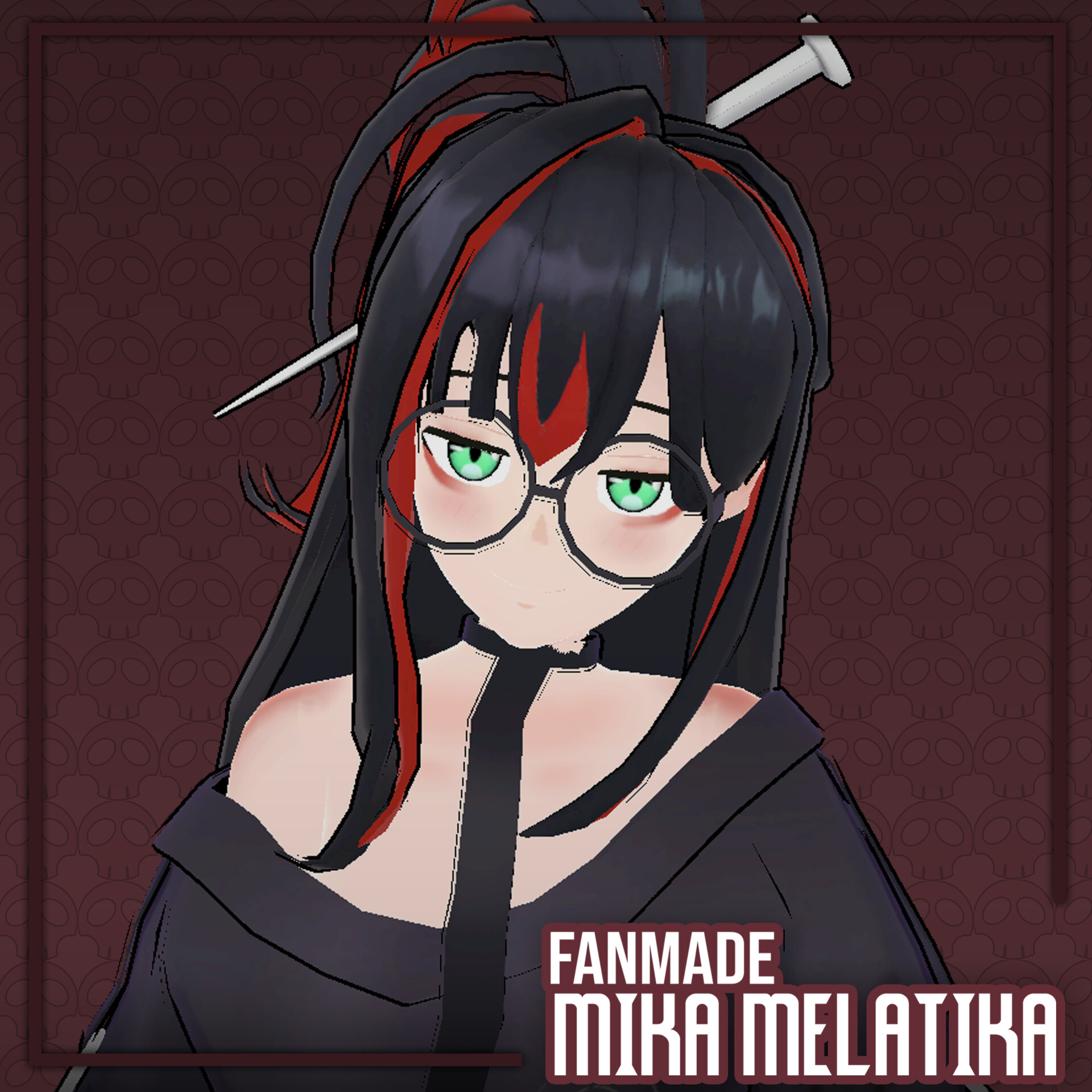 ArtStation - [FANMADE] Mika Melatika 2nd Outfit