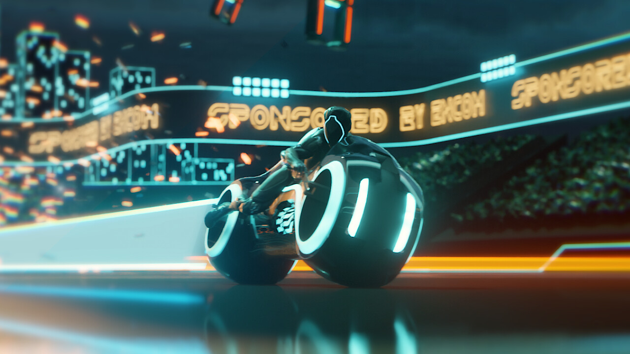 ArtStation - Tron Light Cycle (CG Animation + Breakdown)